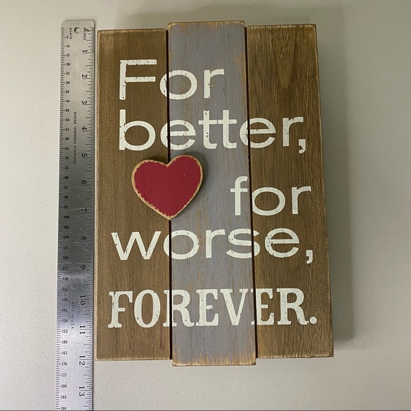 Hallmark | Wall Decor | Marriage Wedding Vow Hallmark Wall Decor 8x2 ...